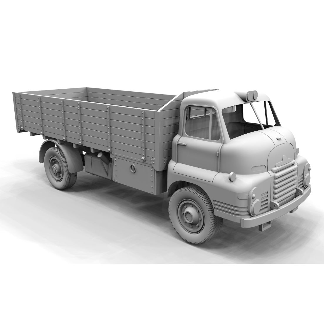 ModelOkits 1:43.5 Bedford "S" Truck Scale Model Kit | ScaleModelCo ...
