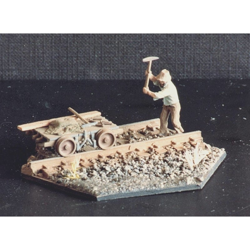 Uneek 431 HO Scale Cart & Spikeman | ScaleModelCo Hobby Centre