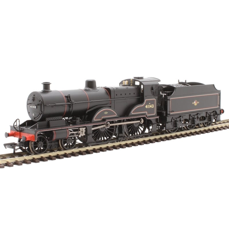 Bachmann OO 31-933A LMS 4P Compound 41143 BR Lined Black Late Crest ...