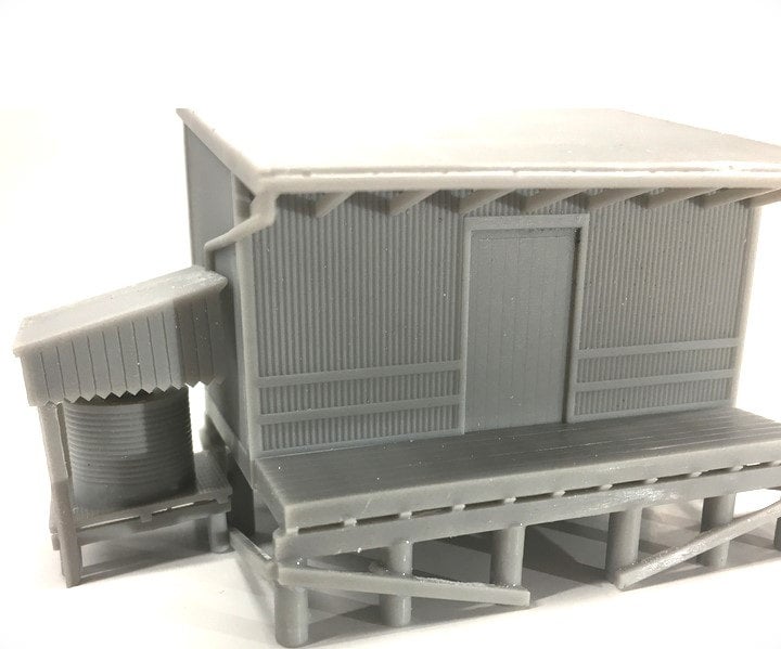 OZ Kits HO Scale NSWGR G1A Goods Shed Kit | ScaleModelCo Hobby Centre