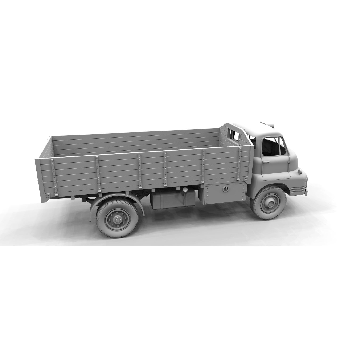 ModelOkits 1:43.5 Bedford "S" Truck Scale Model Kit | ScaleModelCo ...