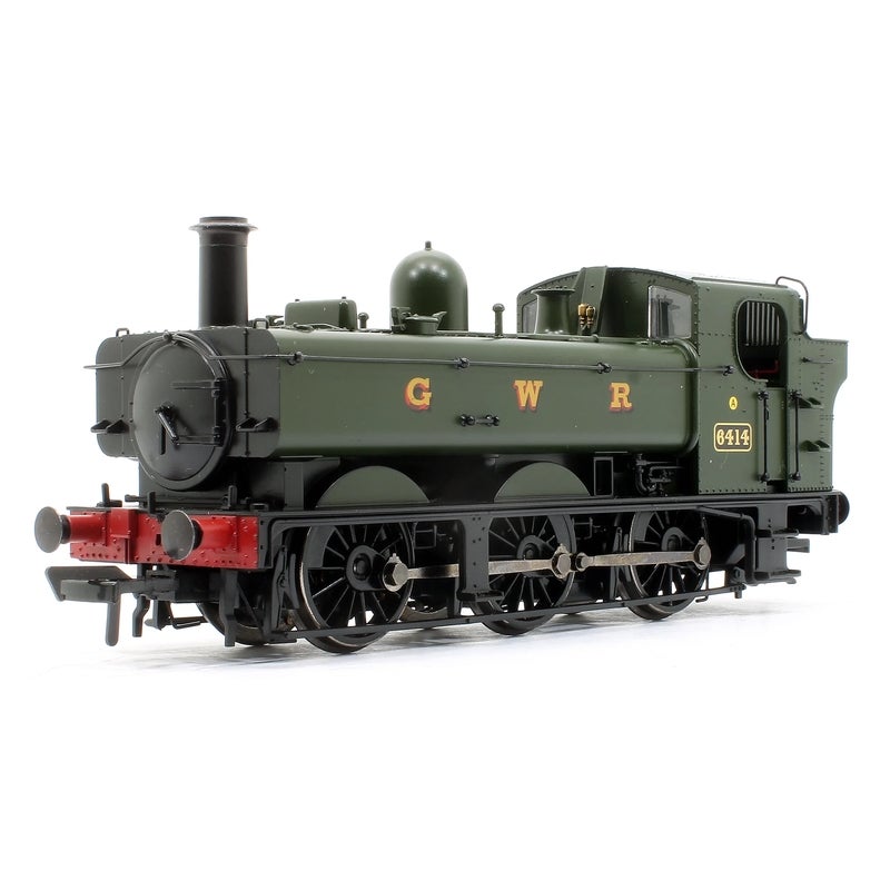 Bachmann 31-635B OO GWR 64XX Pannier Tank 6414 GWR Green (GWR ...