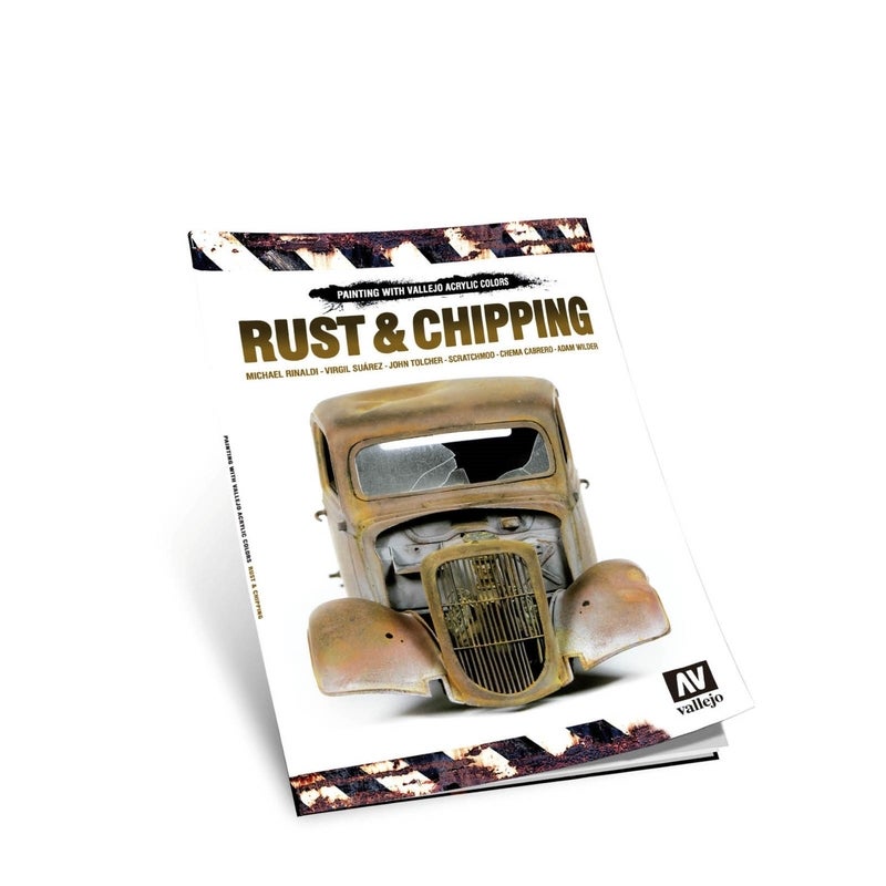 Vallejo 75.011 Rust & Chipping Book 3rd Ed | ScaleModelCo Hobby Centre