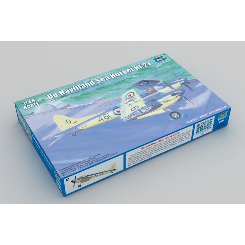 Trumpeter 1/48 De Havilland Sea Hornet NF.21 02895 | ScaleModelCo Hobby ...