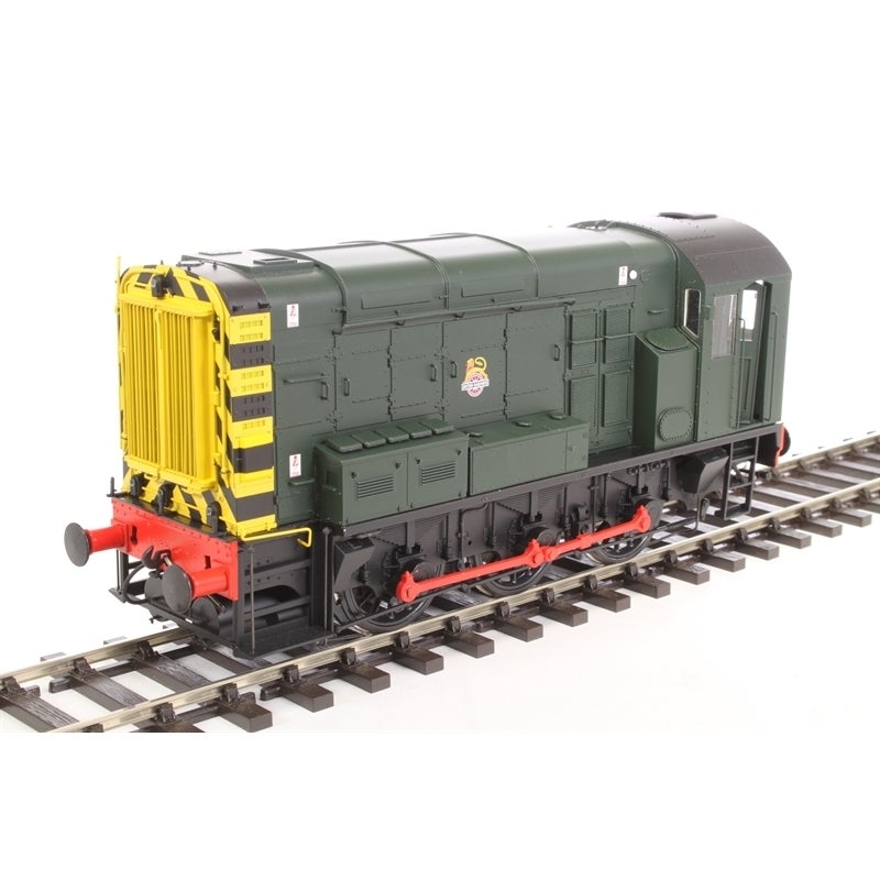 Dapol 7D-008-008U O Scale Class 08 BR Green Early Crest Wasp Stripes no ...