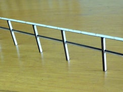 ModelOkits 7mm O Scale Australian Post & Rail Fence (Lasercut ...