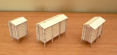 ModelOkits NSWGR 7mm O Scale Single Panel Relay Hut Building (Lasercut ...