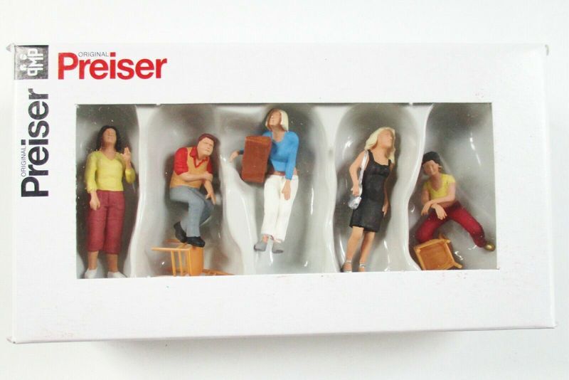 Preiser 1:43 Sitting & Standing Figures 65361 | ScaleModelCo Hobby Centre