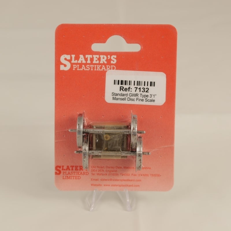 Slaters O Scale 7132 Standard GWR Type Wheels 3'1" Mansell Disc Fine ...