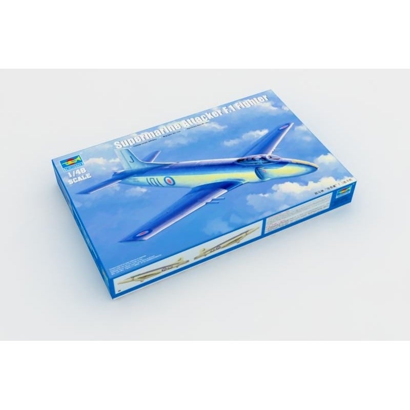 Trumpeter 1/48 Supermarine Attacker F.1 Fighter 02866 | ScaleModelCo ...