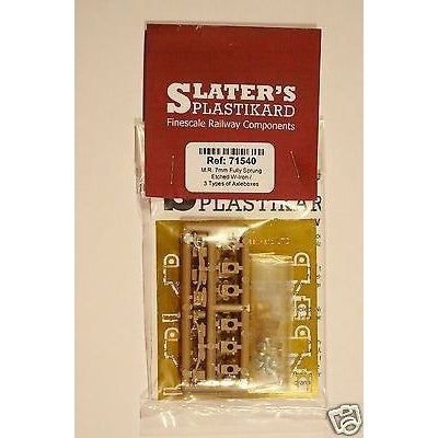 Slaters 71540 MR 7mm Fully Sprung Etched w/Iron 3 types of Axleboxes ...