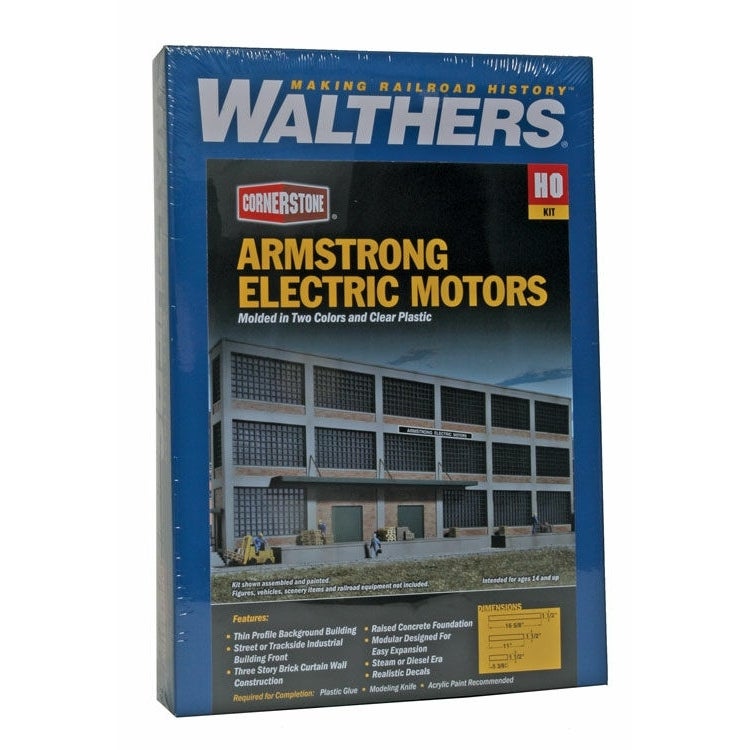 Walthers HO Cornerstone Armstrong Electric Motors 933-3172 ...