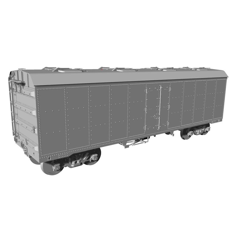 Waratah Models O Scale NSWGR TRC Refrigerated Bogie Van Kit ...