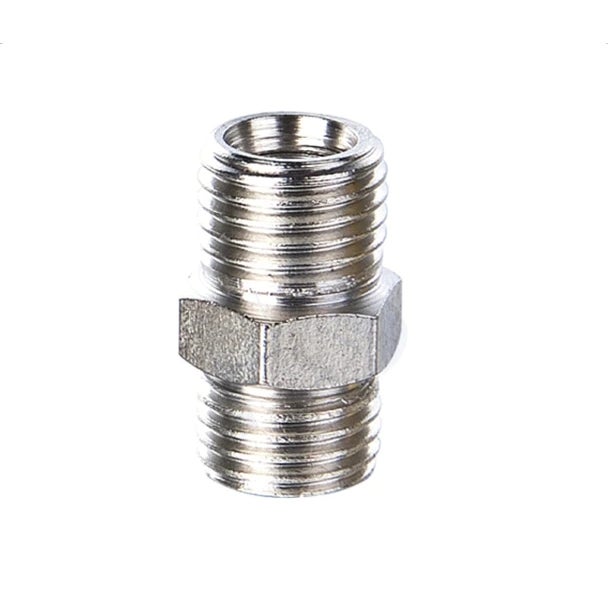 Hseng HS-A6 1/4 BSP Male to 1/4 BSP Male Adapter | ScaleModelCo Hobby ...