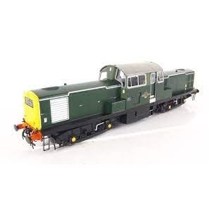 Heljan 1751 O Gauge Class 17 Clayton Unnumbered BR Green Full Yellow ...