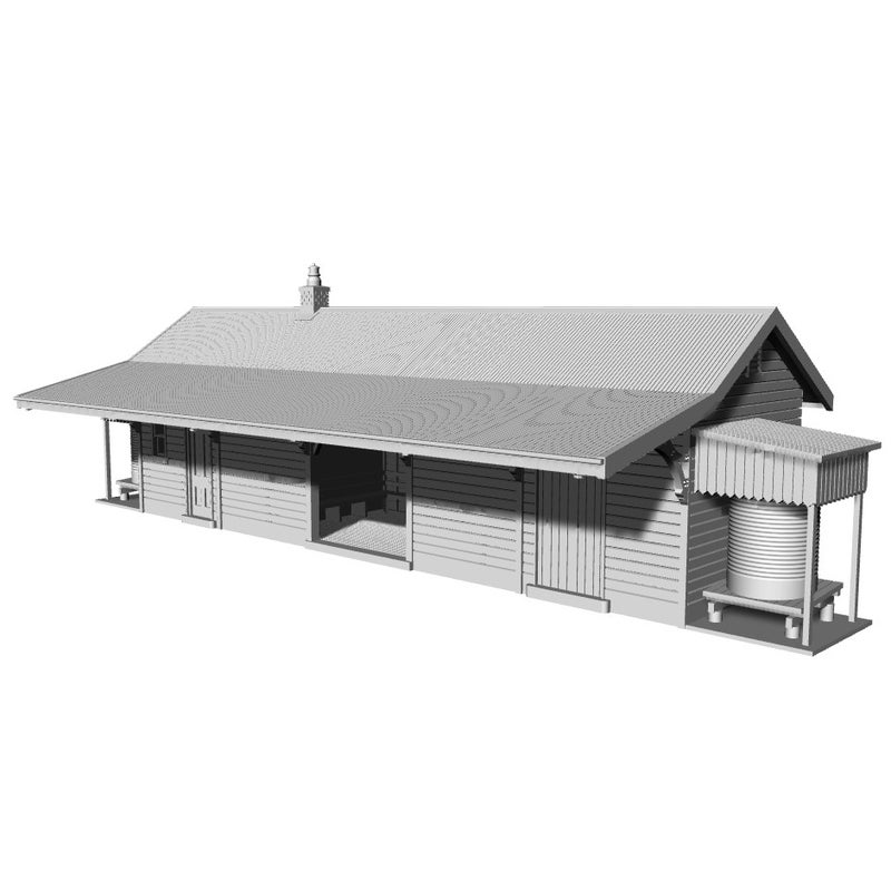 OZ Kits NSWGR A3 Station Building | ScaleModelCo Hobby Centre
