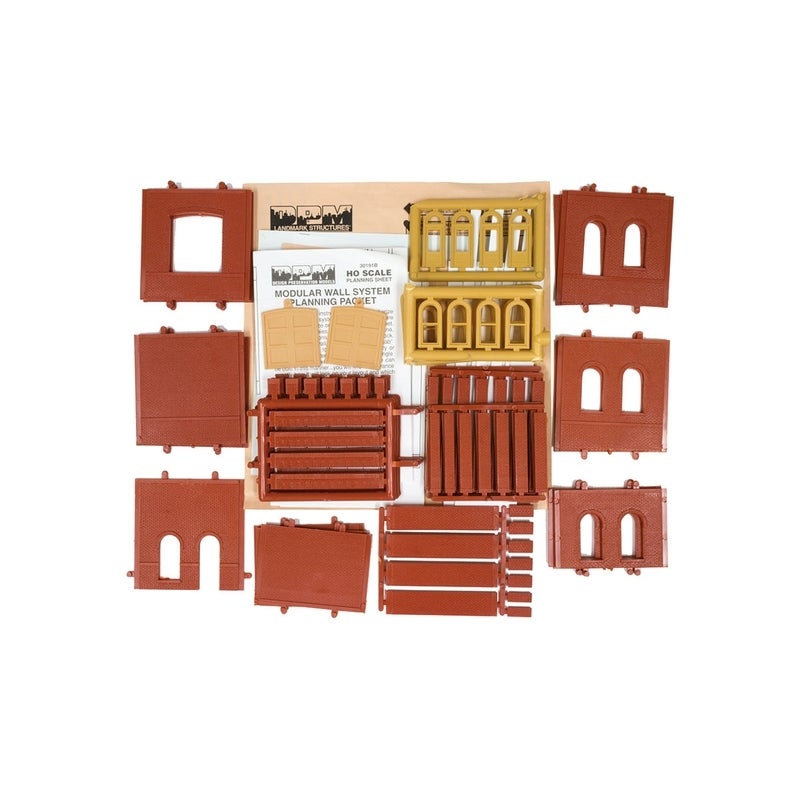 Woodland DPM HO DPM35100 3 in 1 Modular Kit, 120 pieces | ScaleModelCo ...