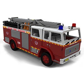 OZ Kits N Scale International Acco NSWFB Fire Engine | ScaleModelCo ...