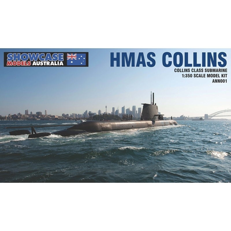 Showcase Models 1:350 HMAS Collins | ScaleModelCo Hobby Centre