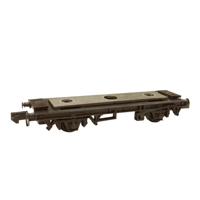 Peco NR-122 N Scale 15' WB Wagon Chassis w/ steel type solebars & disc ...